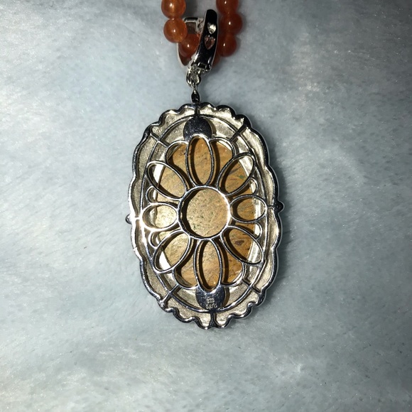 Jewelry | Nwt Indian Script Stone Pendant | Poshmark